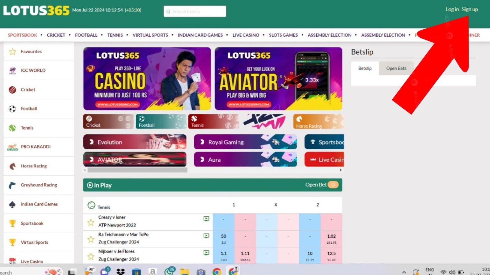 Lotus365 - India's Lotus365 Trusted Legal Betting and Casino Site